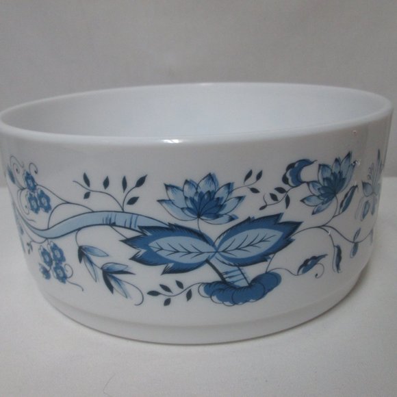 Arcopal | Dining | Arcopal France Vintage Large Bowl Serving Salad Blue ...